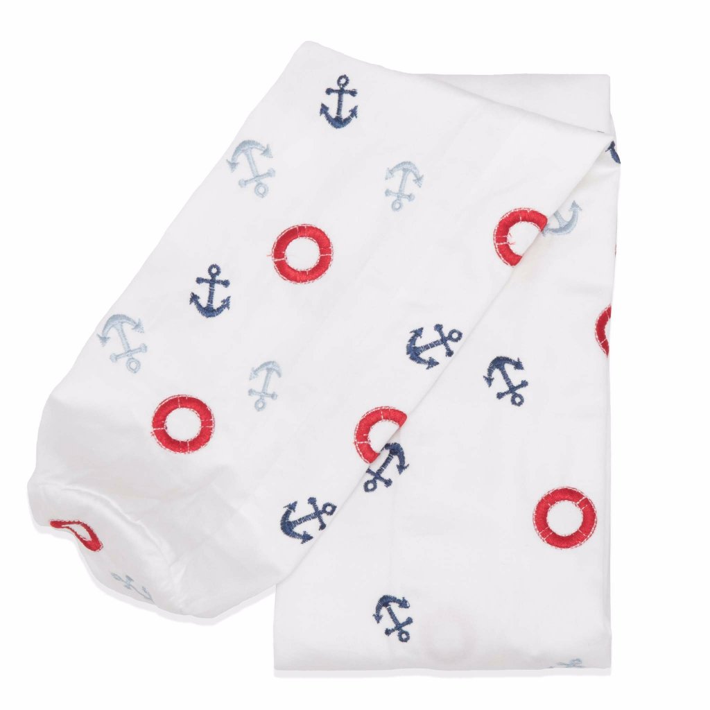 Sail Away Cot Bumper Cover – Babes & Kids | Cot Sheets, Cot Bedding ...